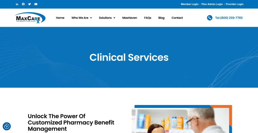 Clinical Services - MaxCare RX