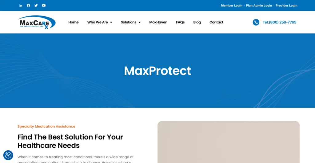 MaxProtect - MaxCare RX