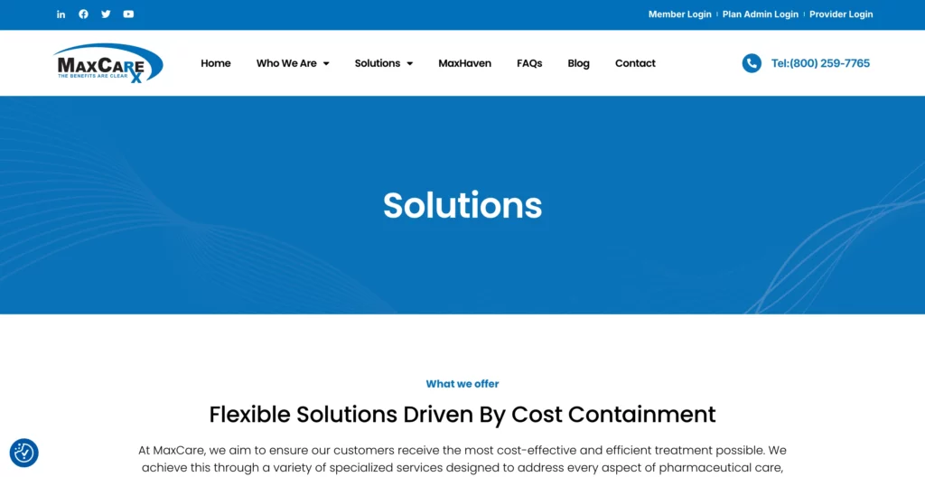 Solutions - MaxCare RX